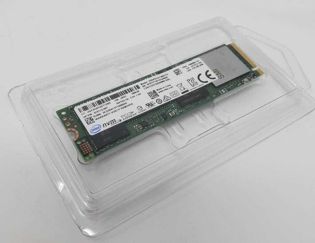 Single Count M.2 22mm x 42mm/22mm x 80mm Combo Clamshell + Sleeve ...