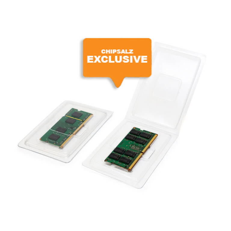 Single Count DDR4/5 SODIMM Clamshell | Secure Packaging Solutions ...